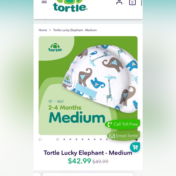 Other | Tortle Corrective Beanie For Baby Flat Head Correction | Poshmark